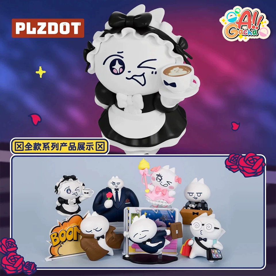 Mô hình hộp mù Plzdot X BOWTIE Cat of the Year Series Blind Box ...
