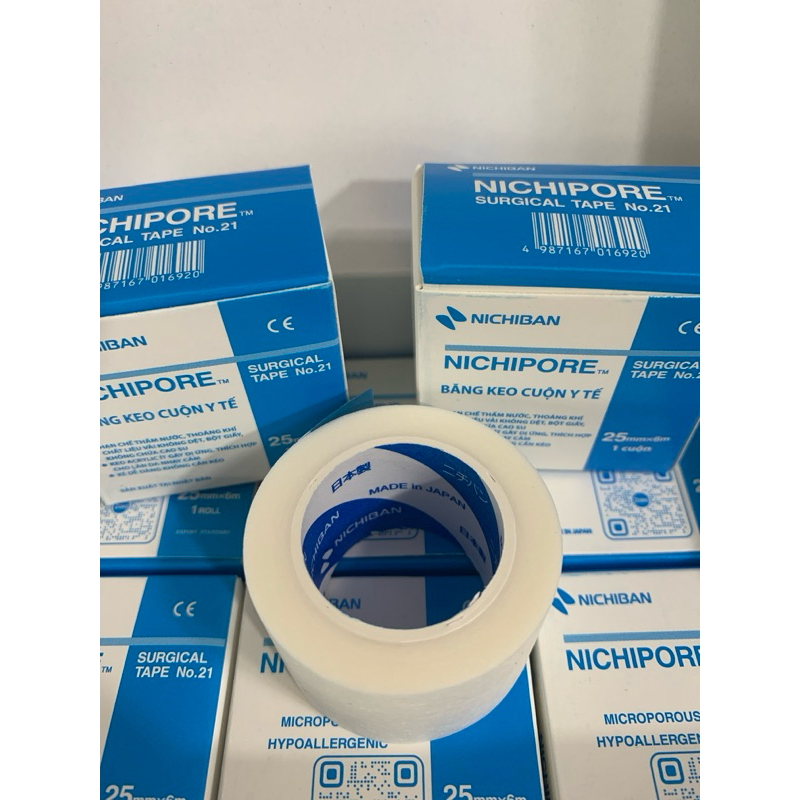 (3 cuộn) Băng keo cuộn y tế Nhật Bản Nichipore | Shopee Việt Nam