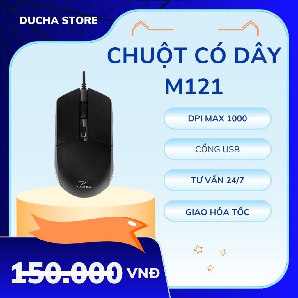 S23 Chuột Quang Zades Có Dây ZADEZ M121 - Hàng Chính Hãng | Shopee Việt Nam
