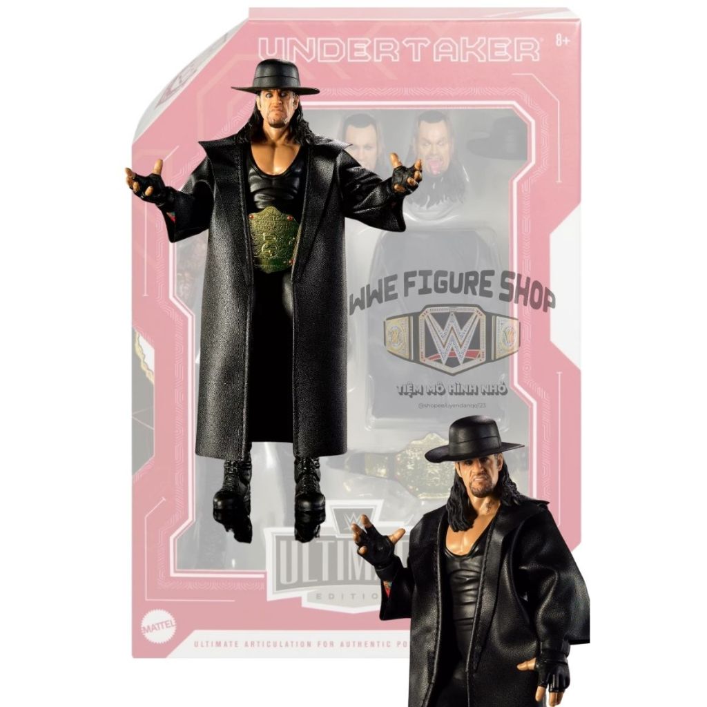 (Box damaged) Mô hình WWE Undertaker - Ultimate Edition Legends ...