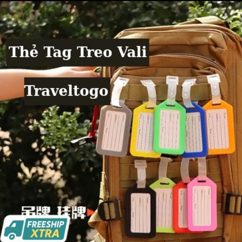 Thẻ Tag Treo Vali Hành Lý Du Lịch Chống Thất Lạc Có Dây Đeo, Thẻ Tên ...