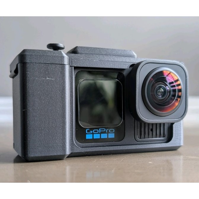 Tay cầm - Grip cage cho camera Gopro 10-11-12-13 In3D(ĐỌC KỸ MÔ TẢ ...