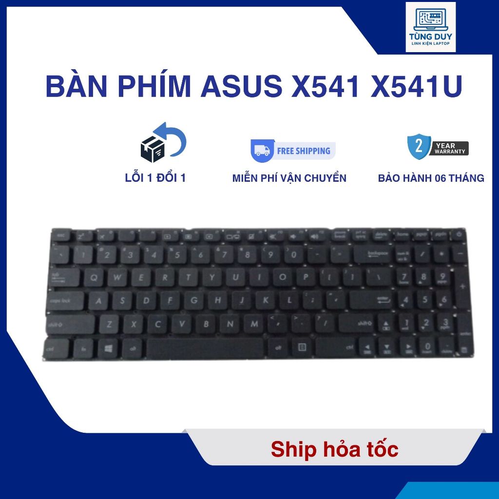 Bàn phím laptop Asus X541 X541U X541UA X541UV X541S X541SA - KeyBoard ...