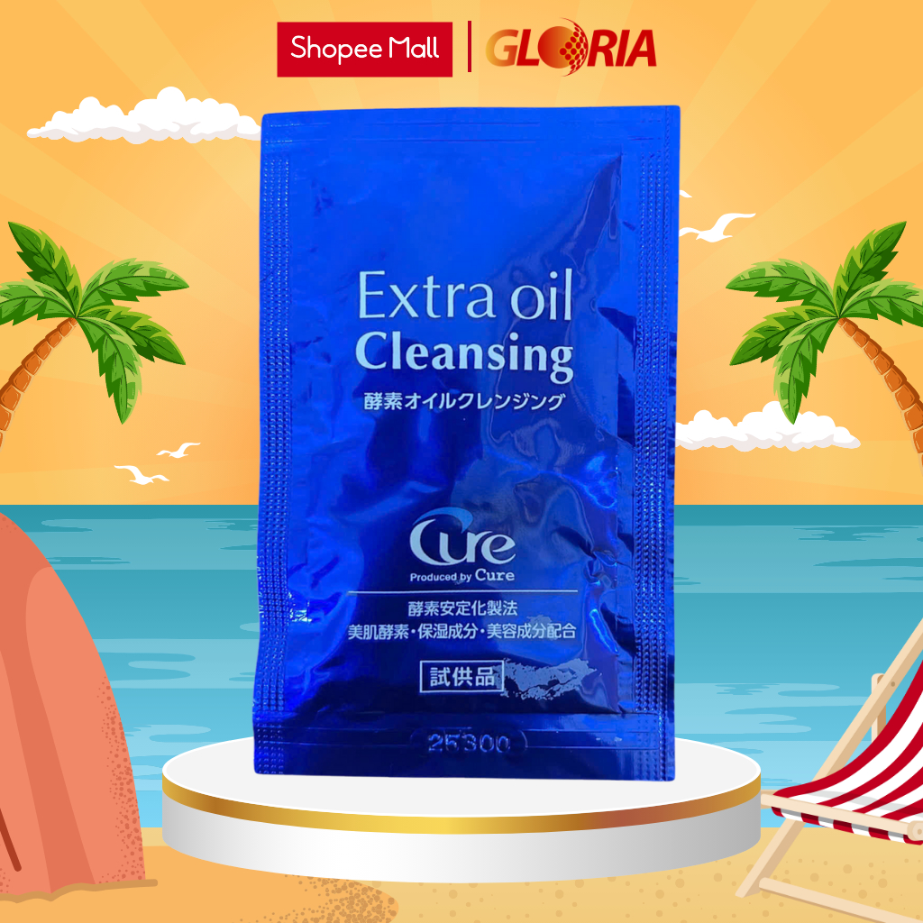 [ HB Gift ] Dầu Tẩy Trang Cure Extra Oil Cleansing 3ml | Shopee Việt Nam