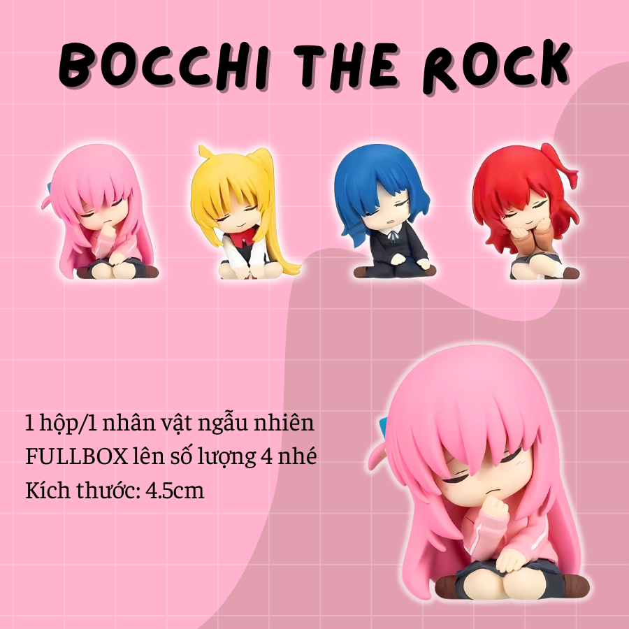 Mô Hình Blindbox Bocchi The Rock, Gacha Anime | Shopee Việt Nam