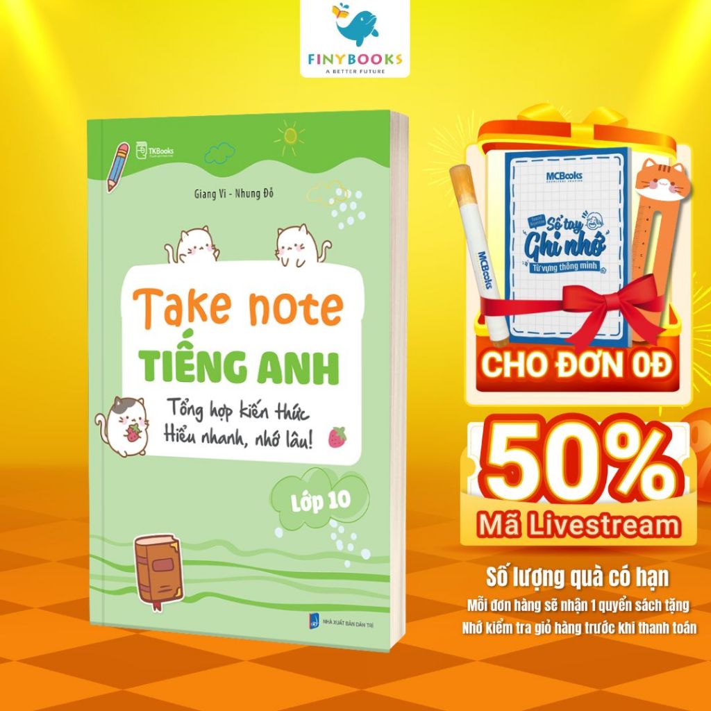 Sách - Take Note Tiếng Anh 10 - Tổng hợp kiến thức Hiểu nhanh, nhớ lâu ...