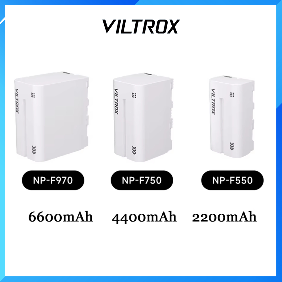 Pin VILTROX NP-F970 / NP-F750 / NP-F550 Tích Hợp Sạc Type-C - Hàng ...