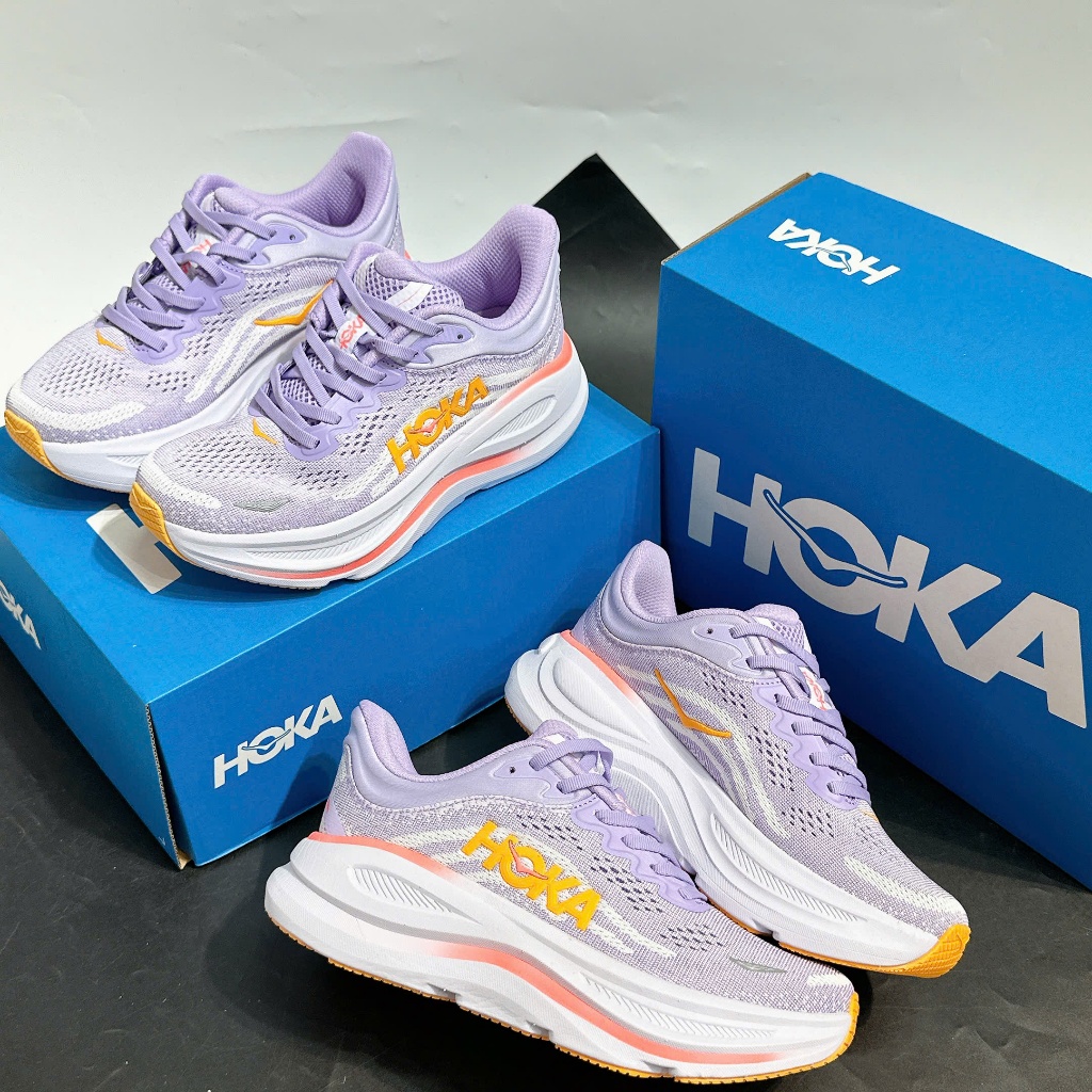 Giày thể thao Hoka Bondi 9 - Aster Flower/Starlight Glow | Shopee Việt Nam