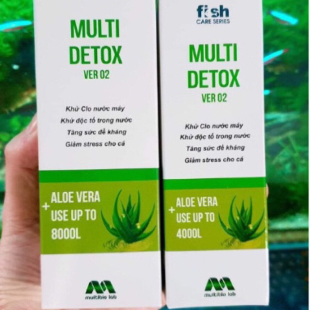 Multi Detox - Khử Clo, loại bỏ độc tố và bảo vệ cá khỏi sốc hiệu quả ...