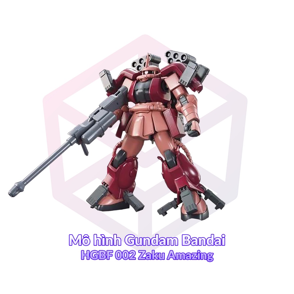 Mô hình Gundam Bandai HGBF 002 Zaku Amazing 1/144 [GDB] [BHG] | Shopee Việt Nam
