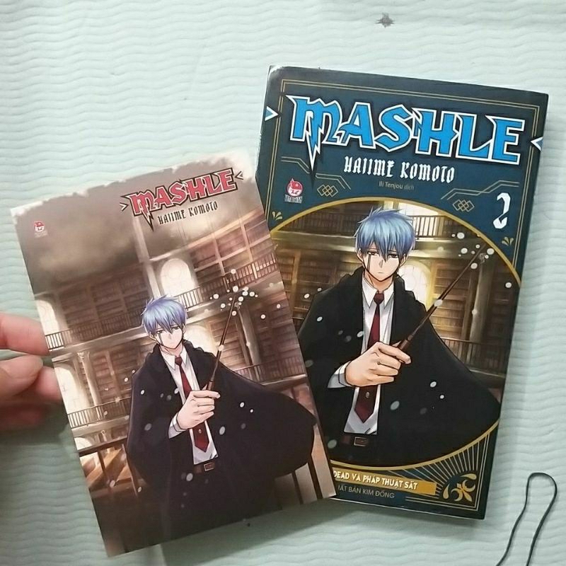 Tranh ảnh Mashle 2 bản in đầu có ố, có card, có df | Shopee Việt Nam