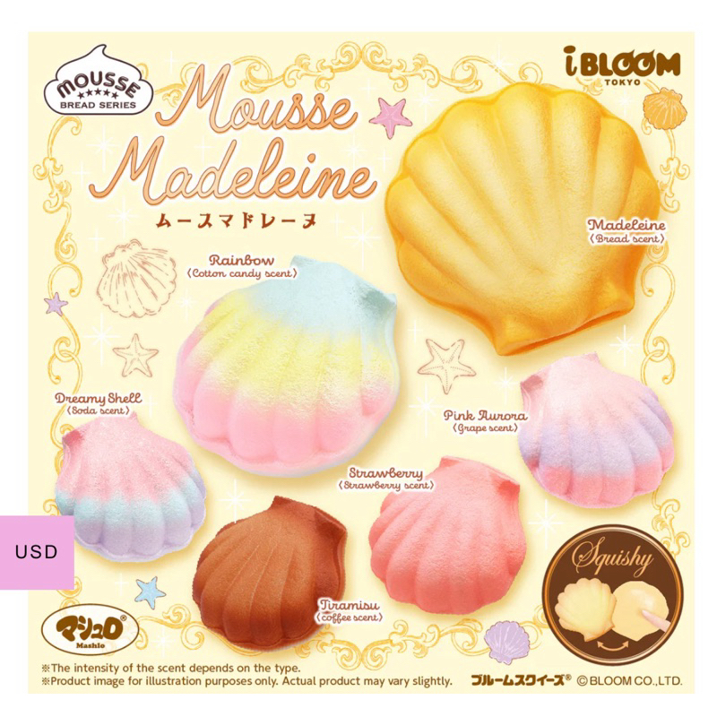 squishy Mousse madeleine Bloom [ đọc kĩ mô tả ] | Shopee Việt Nam