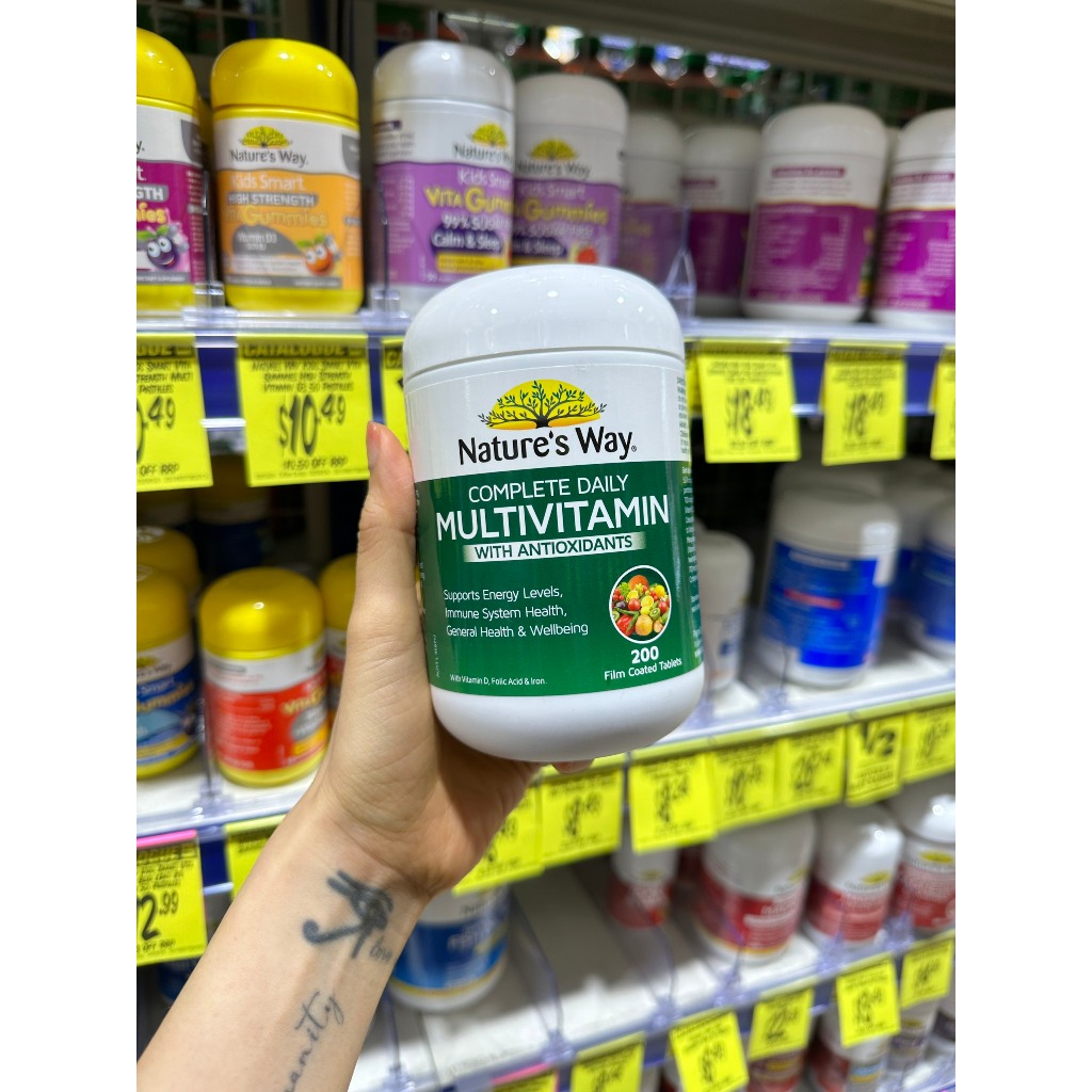 [HÀNG CHUẨN ÚC] Vitamin Tổng Hợp tảo biển Nature’s Way Complete Daily ...