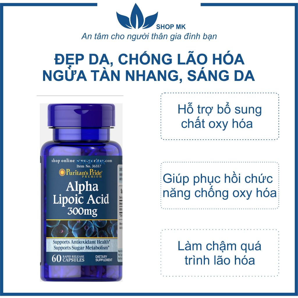 Viên uống đẹp da, chống lão hoá, ngừa tàn nhang, làm sáng da Alpha ...