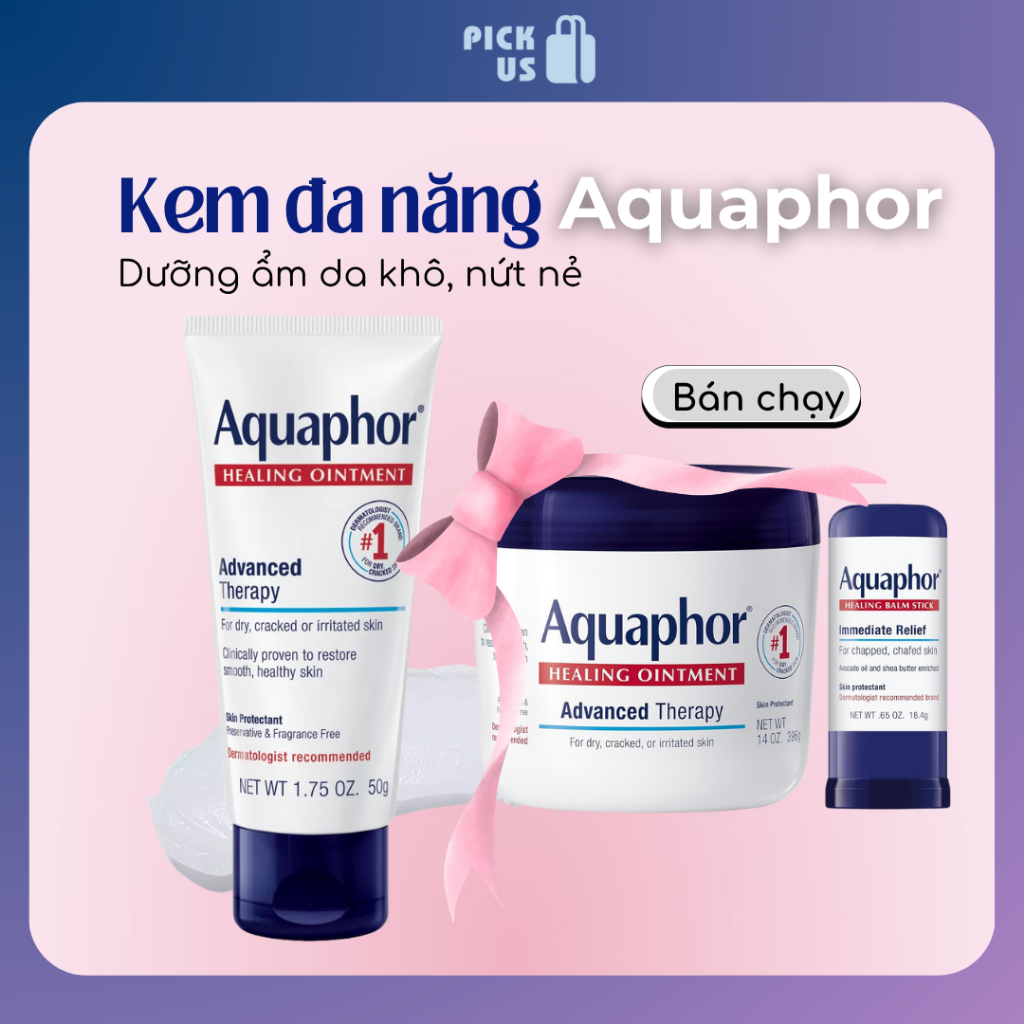 [Bán chạy] Kem dưỡng da đa năng Aquaphor Healing Ointment, Nhập Mỹ ...