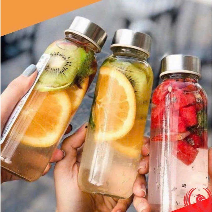 Chai Thuỷ Tinh Nắp Dây - Nắp Nhôm Bạc 300ml - 500ml Đựng Saffon Mật Ong ...