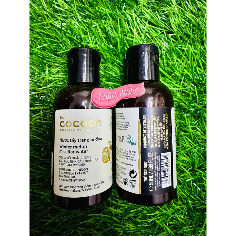 [Date 2028] NƯỚC TẨY TRANG COCOON BÍ ĐAO Winter Melon Micellar Water ...