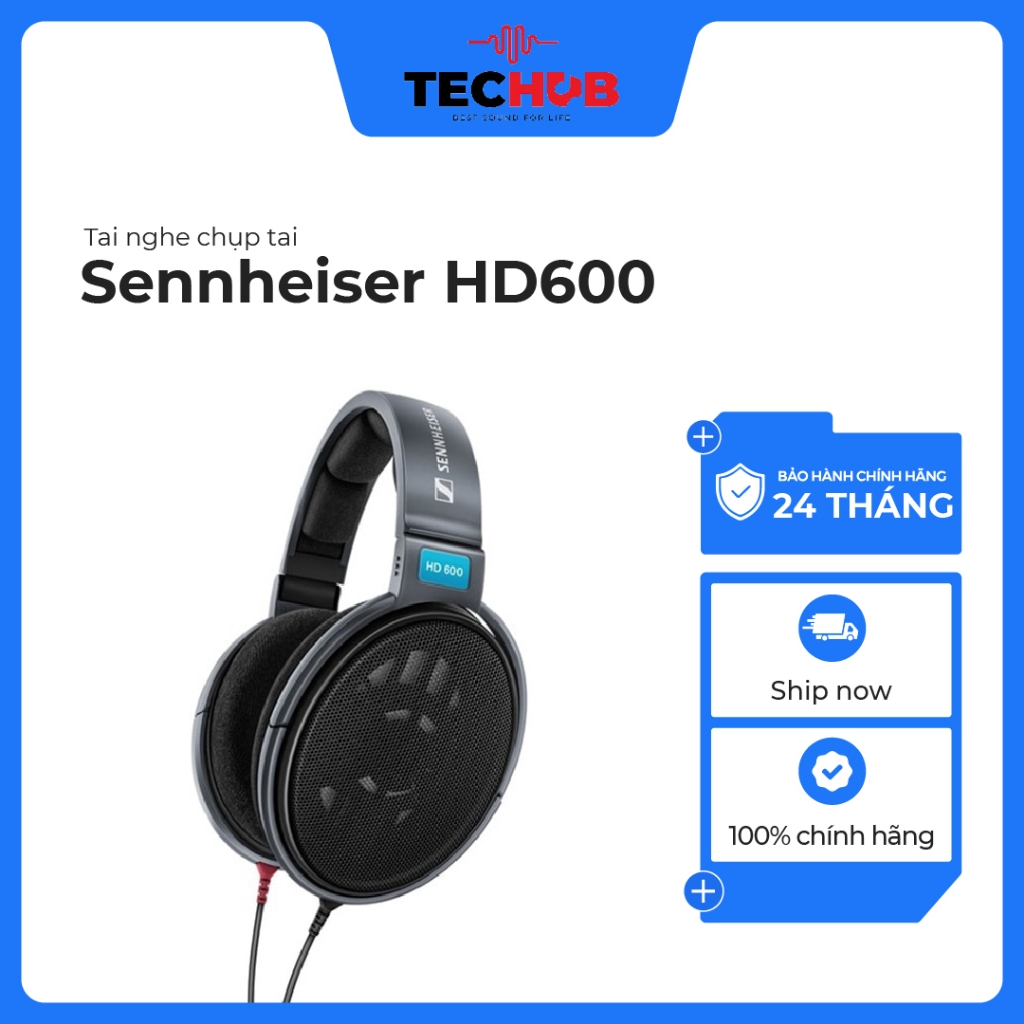 [SHIP NOW] Tai nghe chụp tai Sennheiser HD600 - Hàng Chính hãng ...