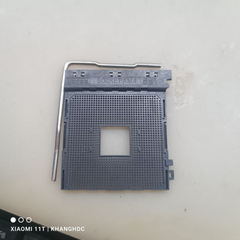 MẶT NẠ SOCKET AMD AM4 [LƯỚI GÀI SOCKET AM4] RÃ MAINBOARD [MẶT NẠ + CHỐT ...