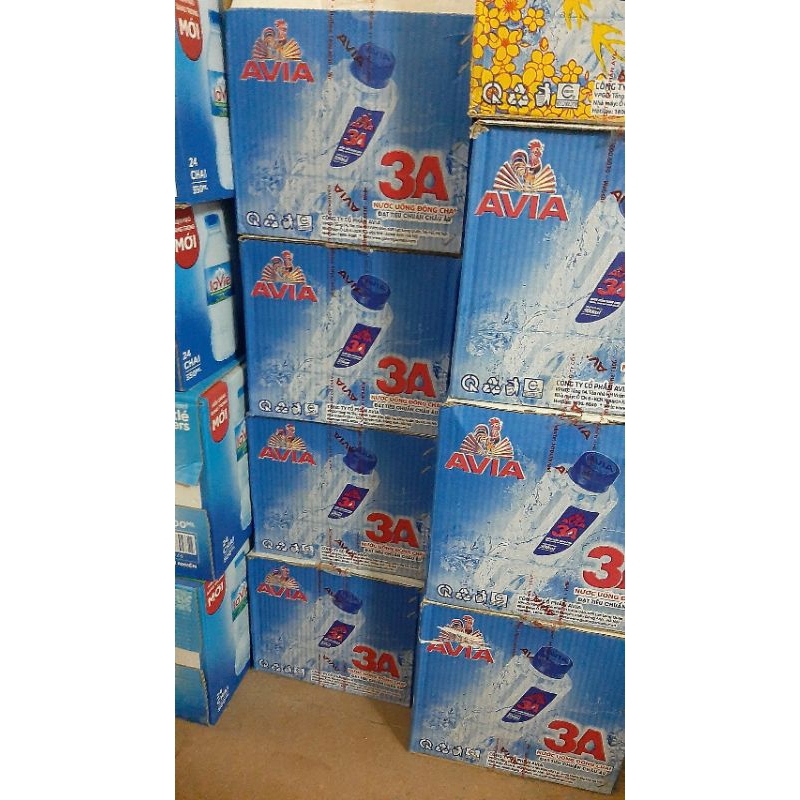 THÙNG NƯỚC UỐNG ĐÓNG CHAI AVIA ( 3A ) THÙNG 24 CHAI | Shopee Việt Nam