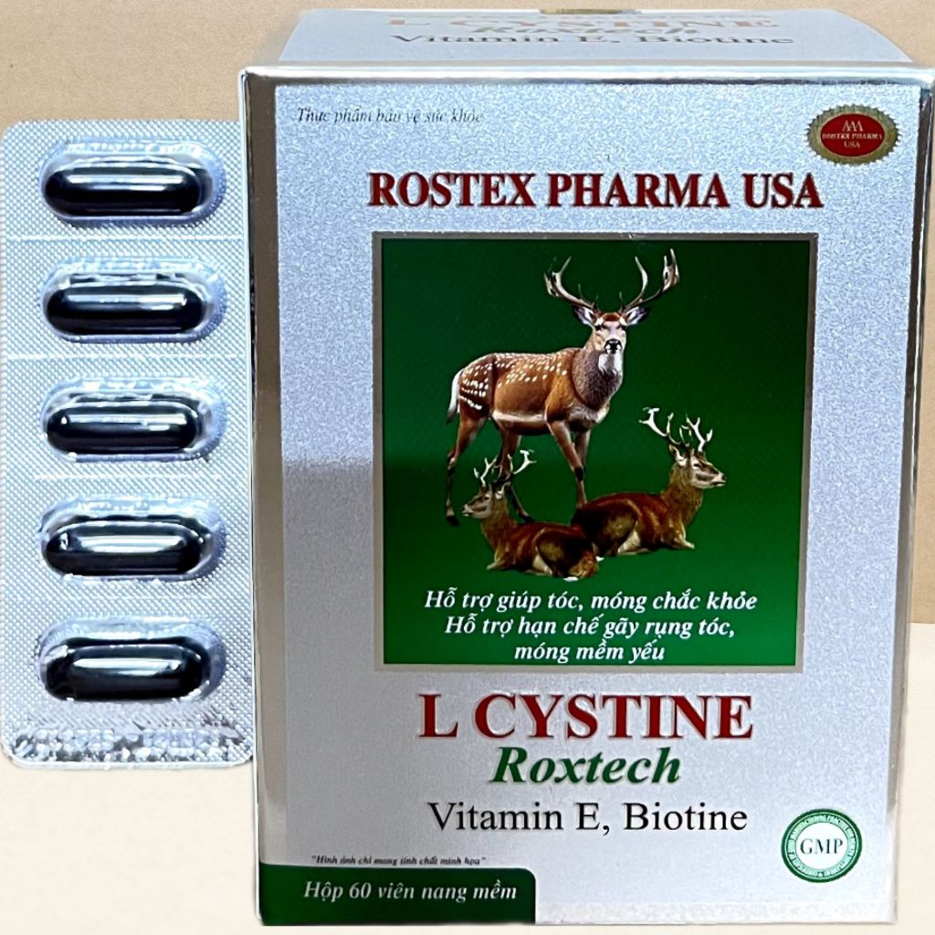 L Cystine Roxtech Xanh Lá - Rostex - Vinaphar - Vitamin Chữa Lành ...