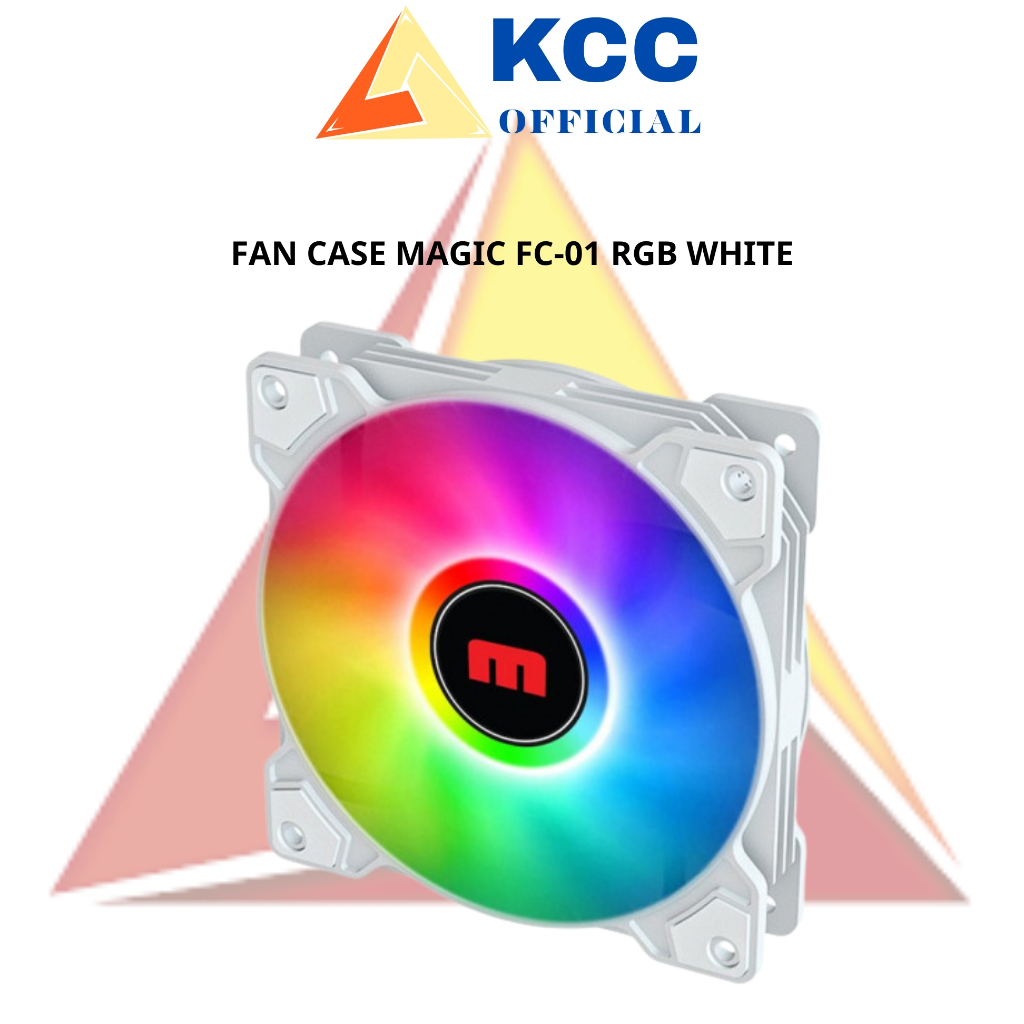 FAN CASE Magic FC-01 RGB White | Shopee Việt Nam