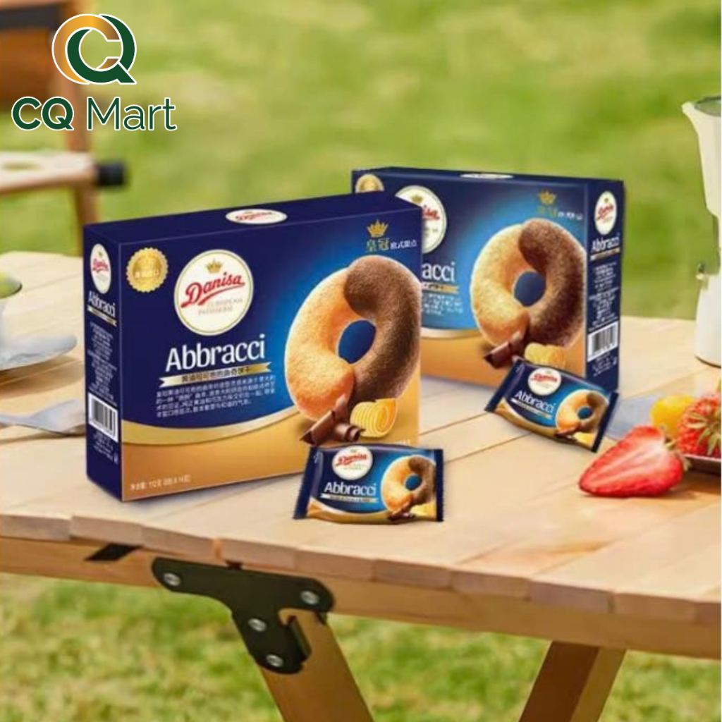 Bánh quy Danisa Abbracci vị bơ và cacao 168g | Shopee Việt Nam