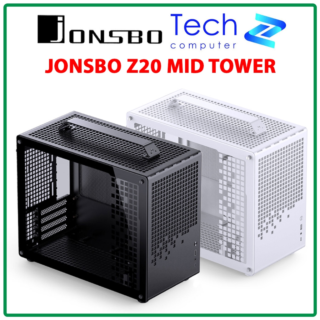 Vỏ Case Jonsbo Z20 – mATX Mid Tower – Màu Trắng / Đen – Chính Hãng ...