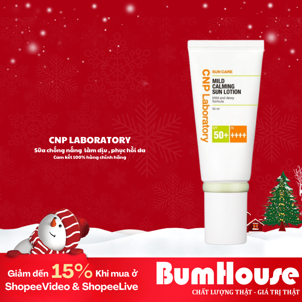 Sữa chống nắng dịu da CNP Laboratory Mild Calming Sun Lotion SPF50+/PA ...
