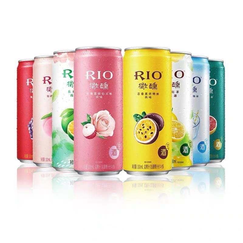 Combo 12 lon mix vị nước trái cây Rio Cocktail 330ml/lon | Shopee Việt Nam