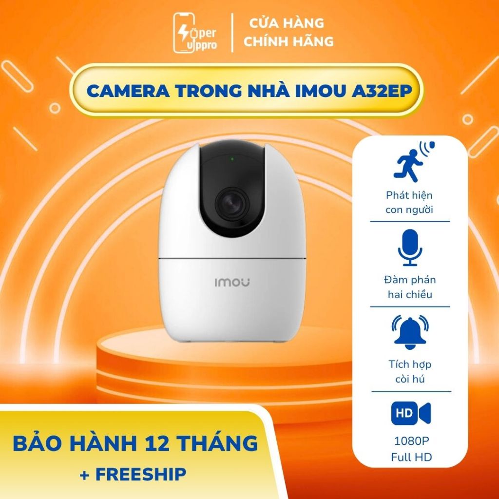 Camera Wifi IMOU IPC-A32EP-L 3M (2K) Loa - Âm Thanh Lớn - Đàm Thoại 2 ...