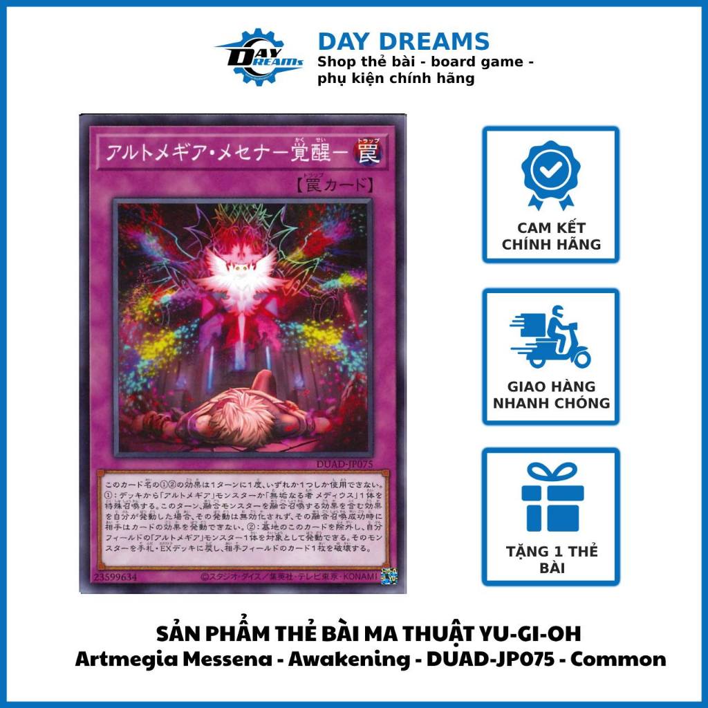 THẺ BÀI YUGIOH CHÍNH HÃNG: Artmegia Messena - Awakening - DUAD-JP075 - Common | Shopee Việt Nam