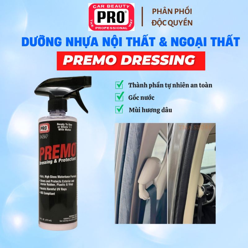 Dung dịch làm mới và phục hồi nhựa Premo Dressing S-92 hãng PRO nhập ...