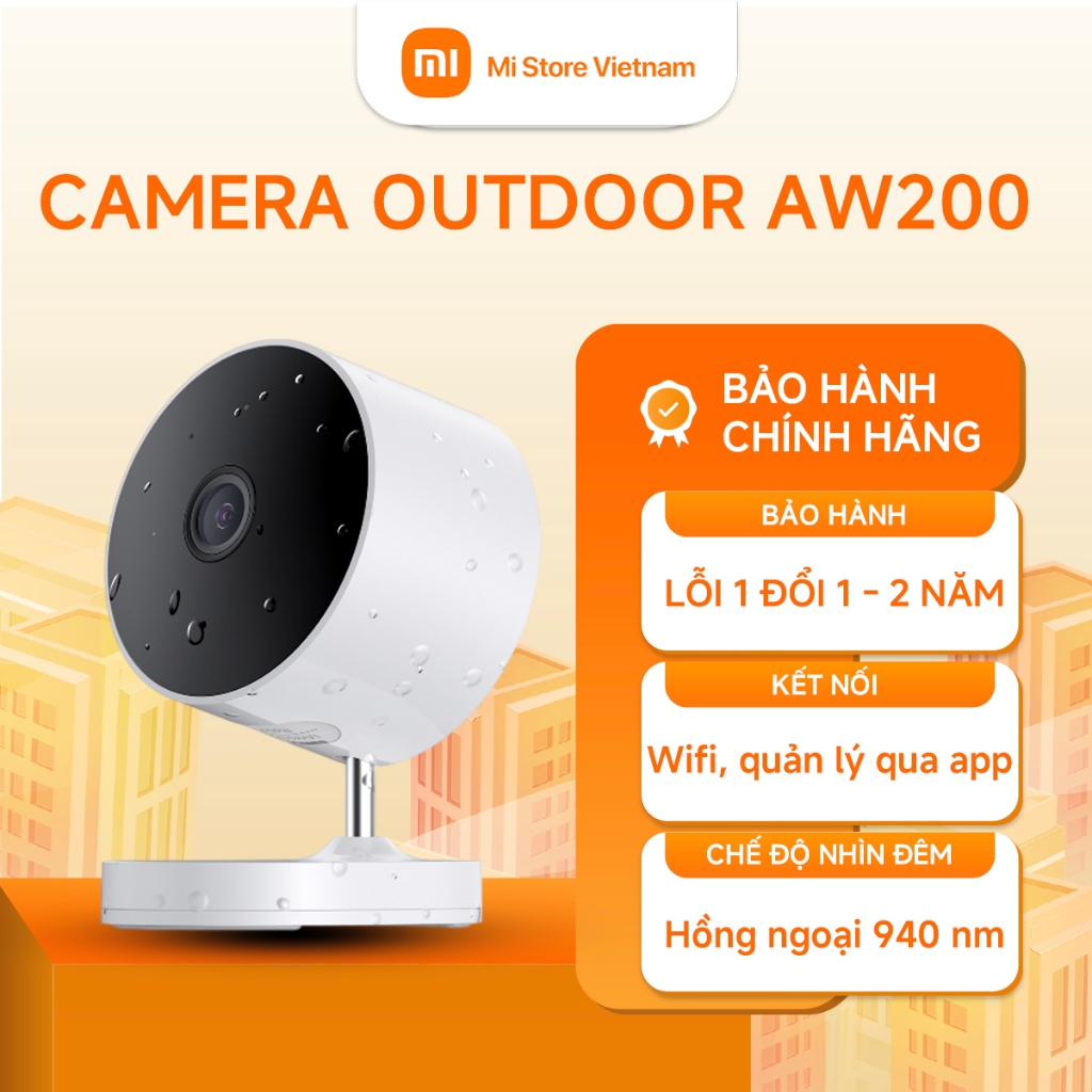Camera Ngoài Trời Xiaomi Outdoor Camera AW200 Full HD Chính Hãng BH 2 ...