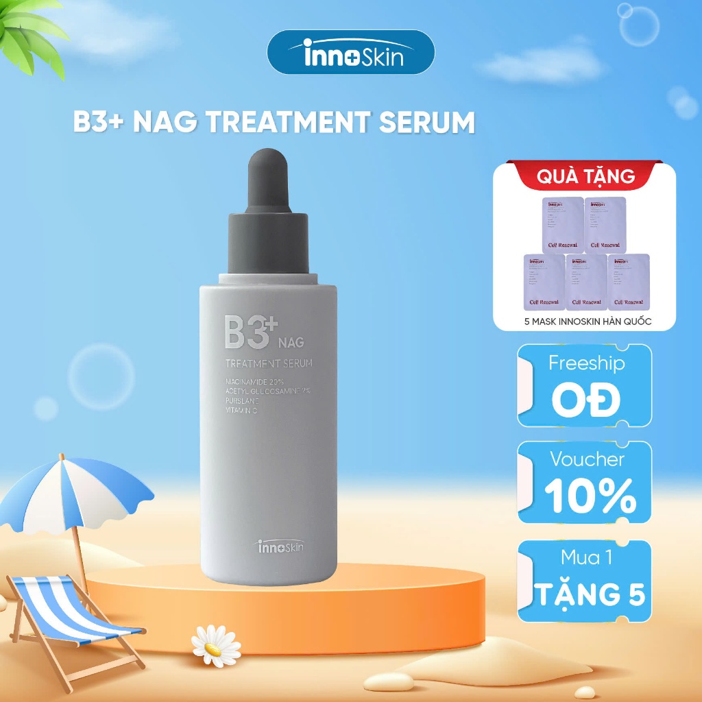 Serum B3 NIA 20% NAG Treatment Inoskin Hàn Quốc 50ml Giảm Nếp Nhăn,Tăng ...