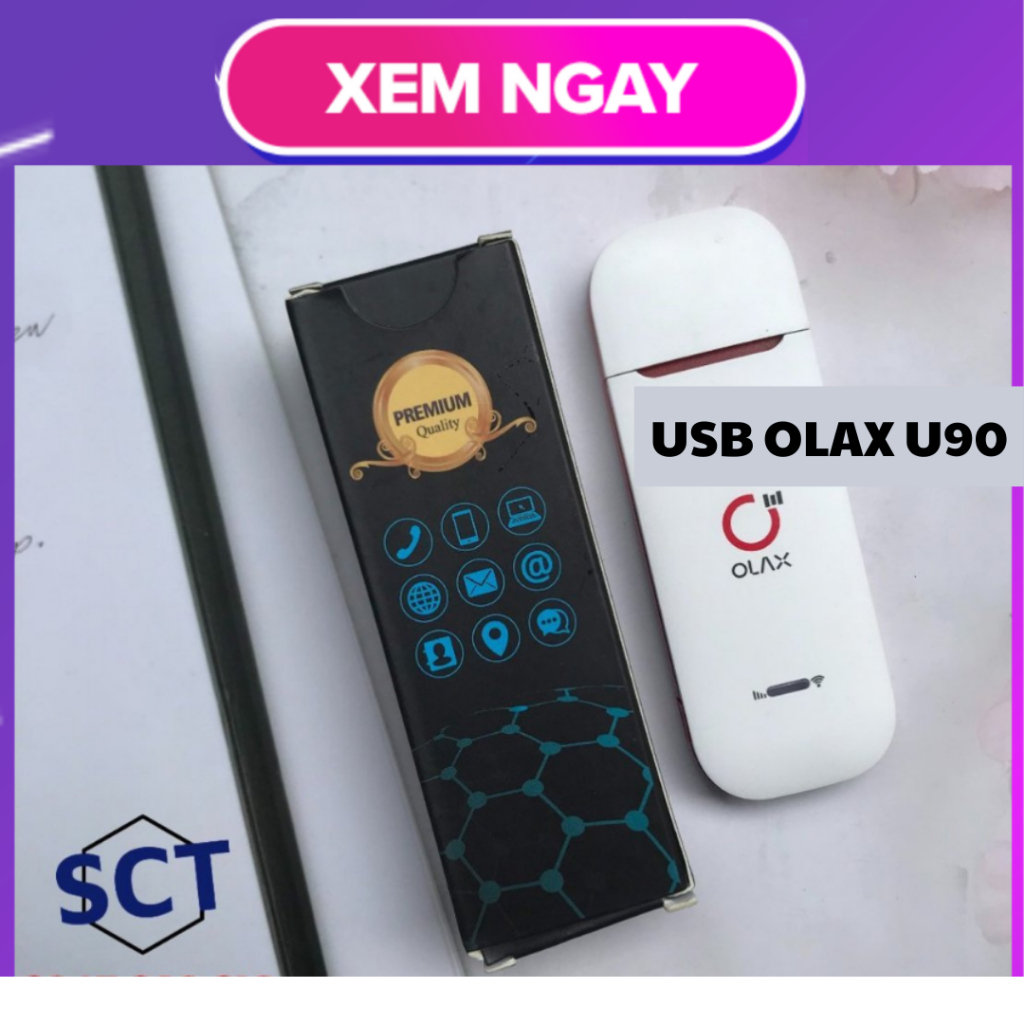 USB Phát Wifi Di Động Từ Sim 4G Chính Hãng OLAX U80 U90 - Hỗ Trợ SIM Mobi Viettel Vina – Tốc Độ ...