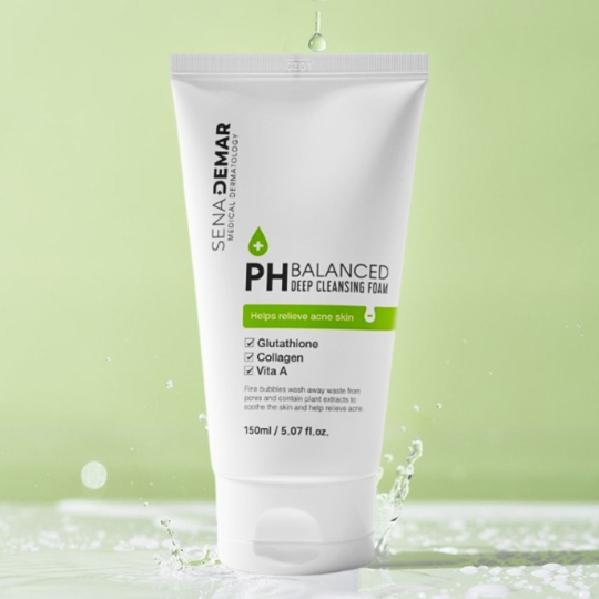 Sữa rửa mặt Sena Derma PH Balanced Deep Cleansing Foam 150g | Shopee ...