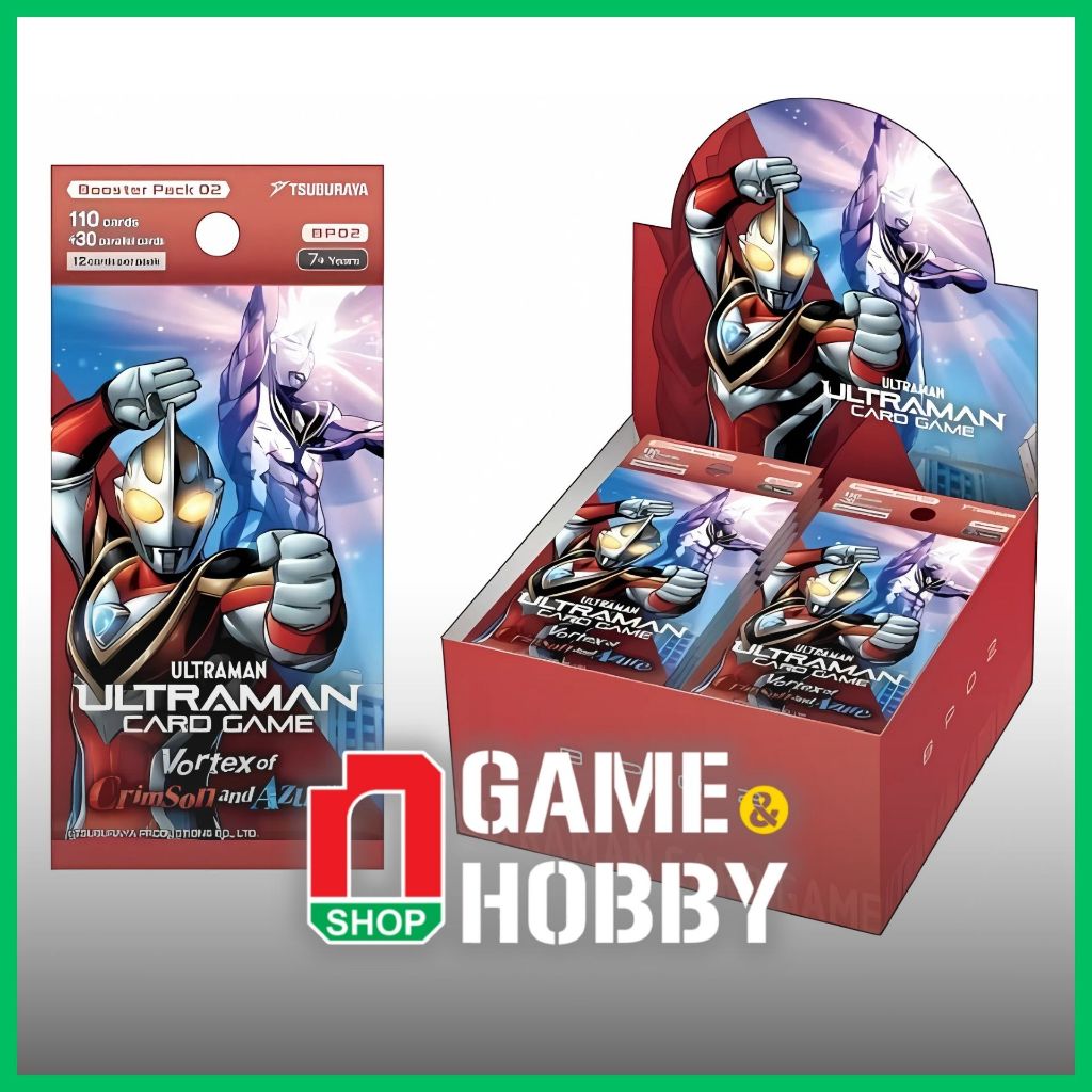 Ultraman Card Game Booster Pack Vortex of Crimson and Azure UCG-BP02 - Thể bài chính hãng ...