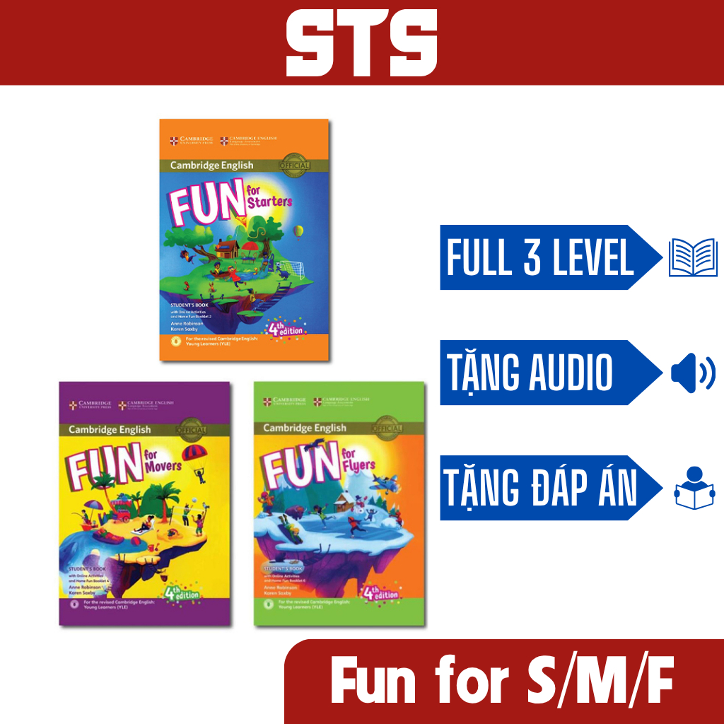 Sách - Fun for Starters, Movers, Flyers | Shopee Việt Nam