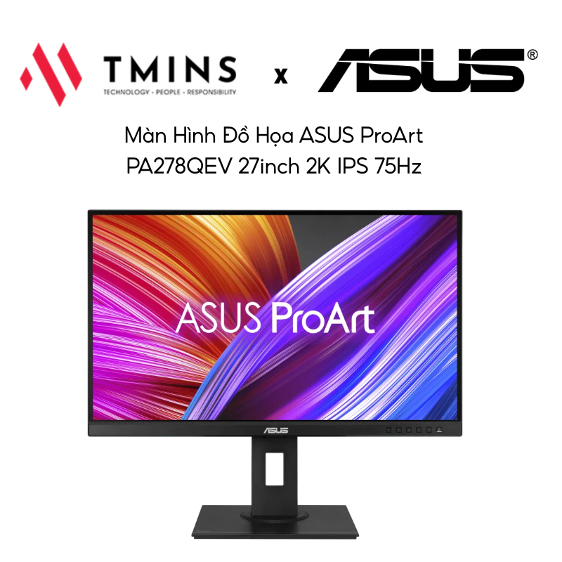Màn hình đồ họa Asus ProArt PA278QEV (27.0Inch/ 2K/ 5ms/ 75HZ/ 350cd/m2 ...