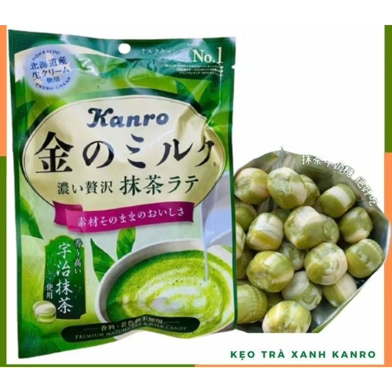 [DATE: 03/2027] KẸO TRÀ XANH KANRO NHẬT BẢN GÓI 61GR | Shopee Việt Nam