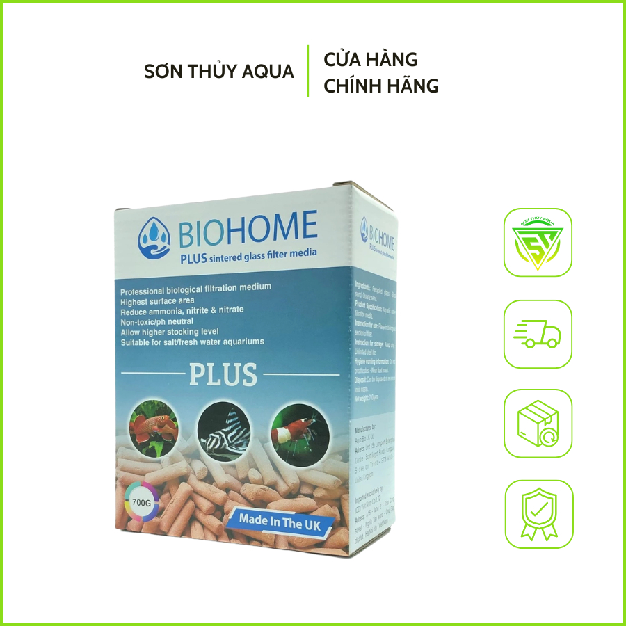 Vật liệu lọc Biohome Ultimate hộp 700gr dành cho bể cá cảnh thủy sinh | Shopee Việt Nam