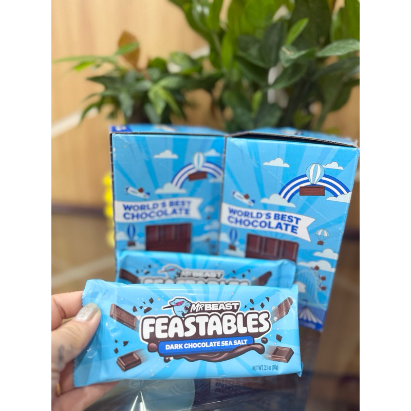[HÀNG MỸ LẺ 1 THANH] Socola Feastables Mr Beast Bar nhiều vị 60g ...