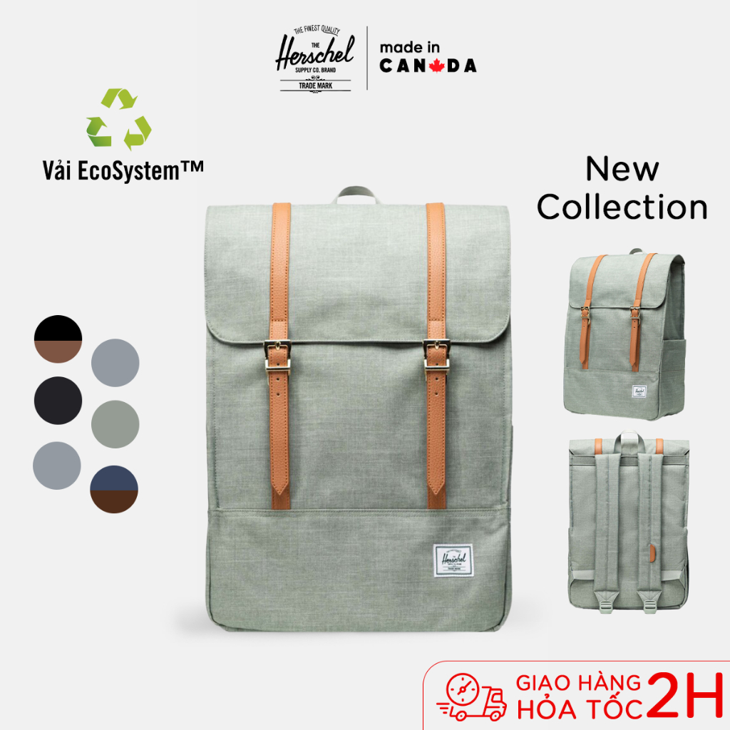 [GIÁ ĐỘC QUYỀN SHOPEE] Balo Herschel Survey TM Standard Đựng Laptop ...