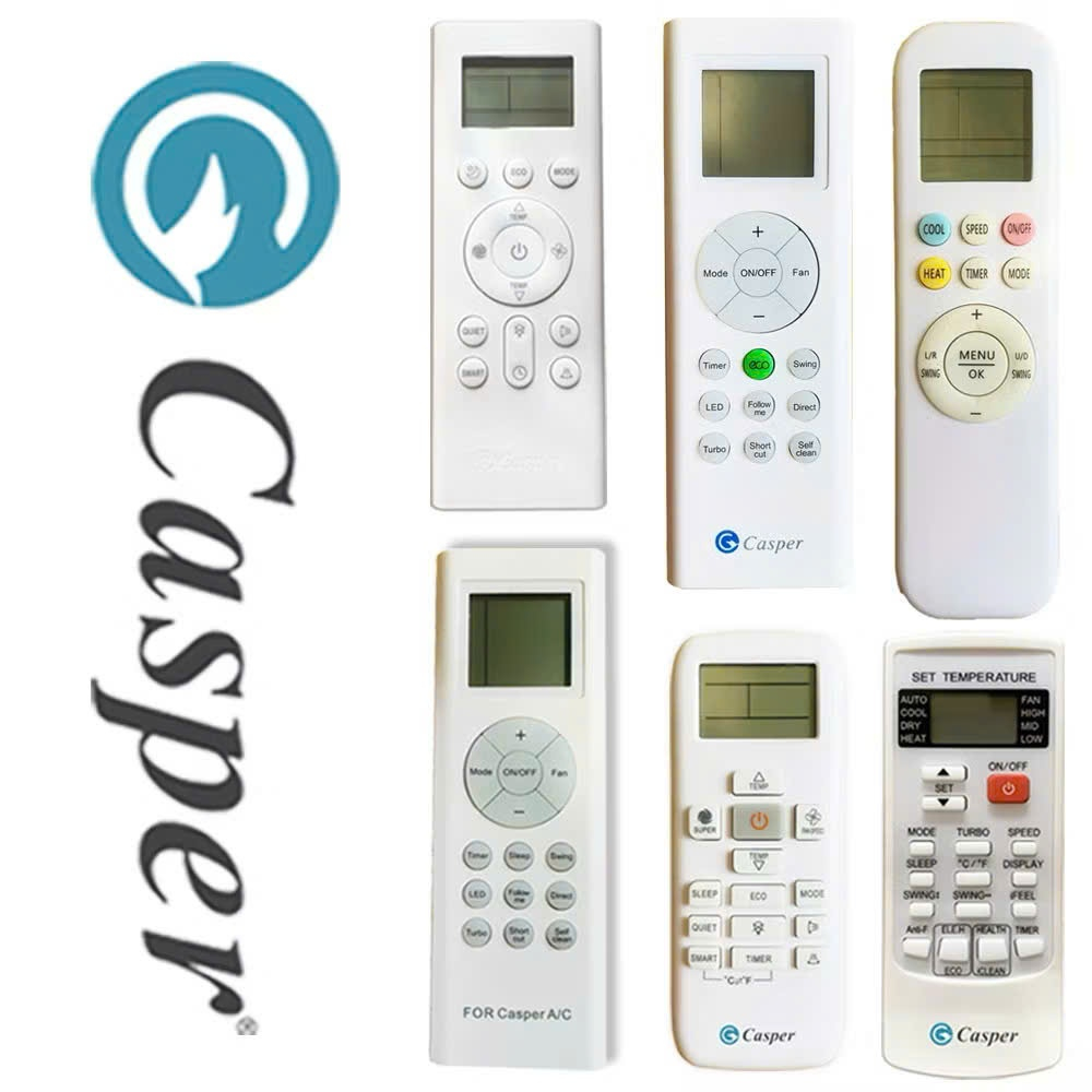 Điều Khiển điều hoà CASPER Hàng Đẹp - Remote máy lạnh Casper | Shopee ...