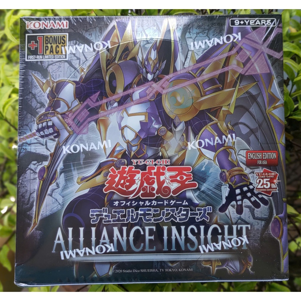 [KW2 Yugioh] [EN-AE] 01 Box Booster Yugioh! Alliance Insight ALIN - Chính hãng Konami | Shopee ...
