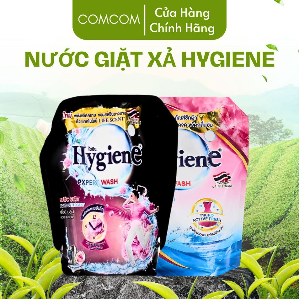 Nước giặt xả Hygiene hương nước hoa 1800ml Thái Lan chính hãng | Shopee Việt Nam