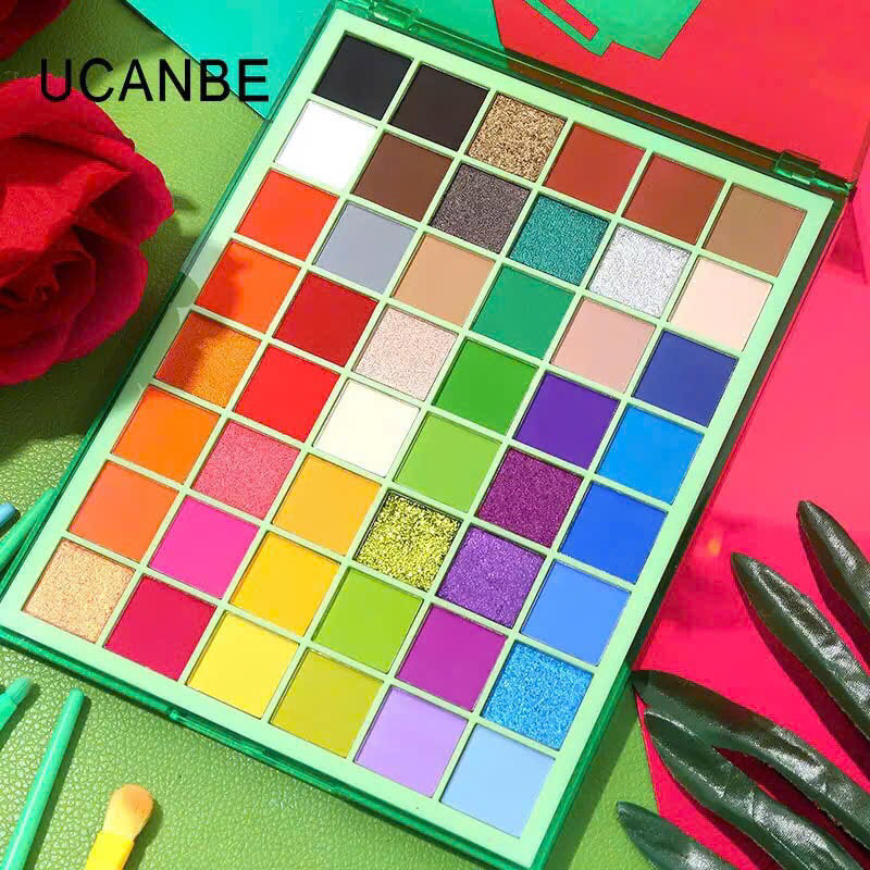 Bảng phấn mắt Ucanbe 48 ô lên màu chuẩn phấn mịn chính hãng | Shopee ...