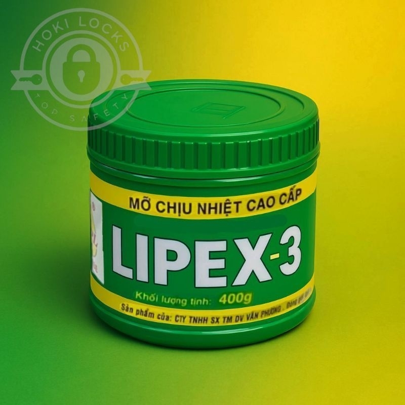Mỡ Bò Chịu Nhiệt LIPEX-3 Cao Cấp Lon 400gr, Mỡ Bôi Trơn Bạc Đạn Bi, Mỡ Bò Lon | Shopee Việt Nam