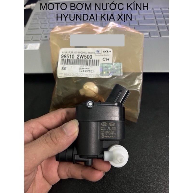 MOTOR BƠM NƯỚC RỬA KÍNH KIA MORNING SENDONA RONDO HYUNDAI SANTAFE ...